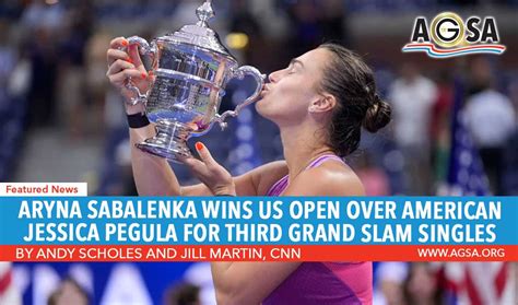 Aryna Sabalenka Wins Us Open Over American Jessica Pegula For Third