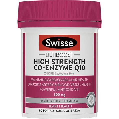 Swisse Coq10 300mg 90 Capsules Nudream