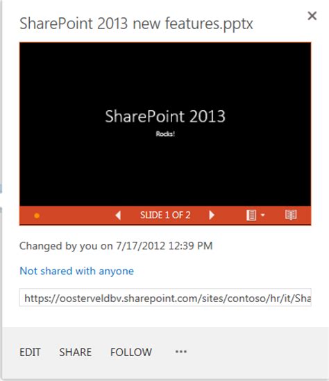 Sharepoint 2013 Document Library Jasper Oosterveld
