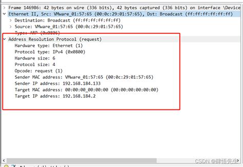 6 3 4 利用wireshark进行协议分析（四） Arp协议解析 Wireshark查看arp报文 Csdn博客