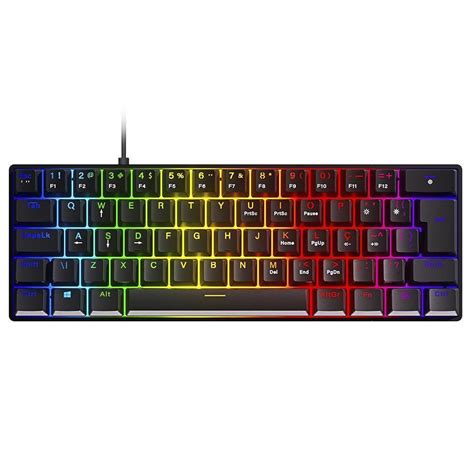 Teclado Mecanico 60 Zot Outemu Brown Led Rgb Abnt2