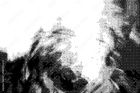 Cross Bitmap Abstract Texture Background Pixelated Patterns And Shapes In High Resolution For