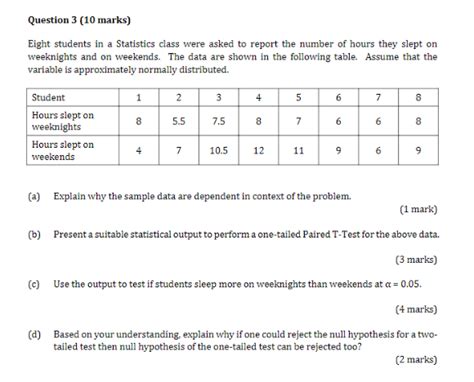 Solved Eight Babes In A Statistics Class Were Asked To Chegg Com