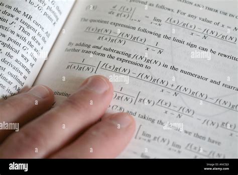 Calculus Mathematics Hi Res Stock Photography And Images Alamy