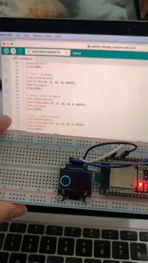 Embedded System Project 5 Esp32 Oled Display With Arduino Ide By Felisa Aidadora Darmawan