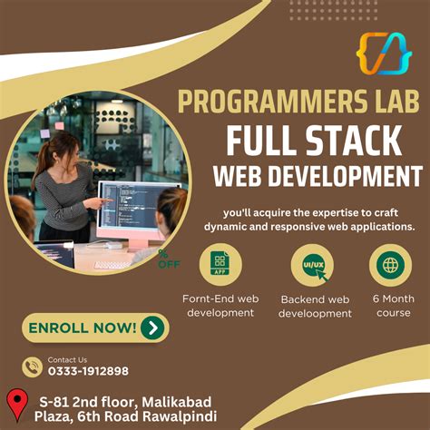 Full Stack Web Development Course In Islamabad By Programmers Lab
