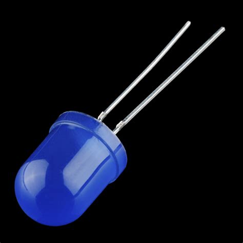 Diffused Led Blue 10mm Buy In Australia Com 10635 Sparkfun