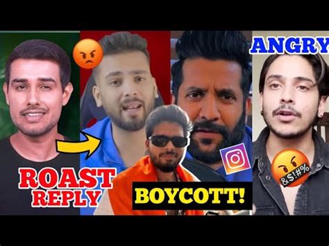 Dhruv Rathee Vs Elvish Yadav Controversy Again REPLY YouTubers