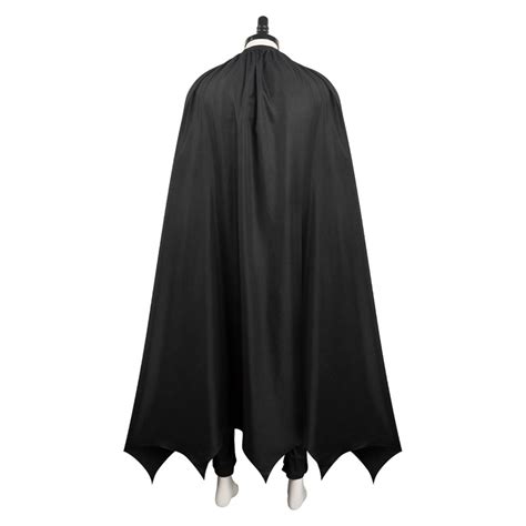 The Flash Batman Men Jumpsuit Cloak Outfits Halloween Carnival Cosplay