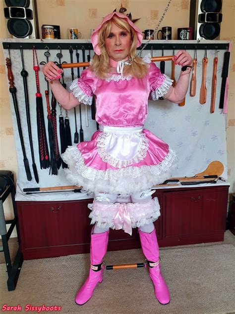Auntie Kay Punishes And Humiliates Sissy Maid Sarah