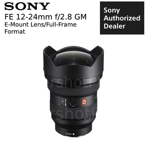 Sony Fe 12 24mm F28 Gm Sel1224gm 15 Month Warranty Photography