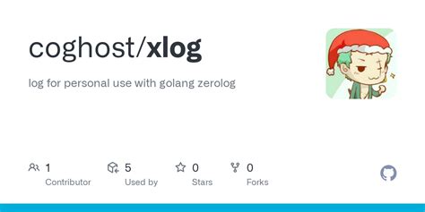 GitHub Coghost Xlog Log For Personal Use With Golang Zerolog