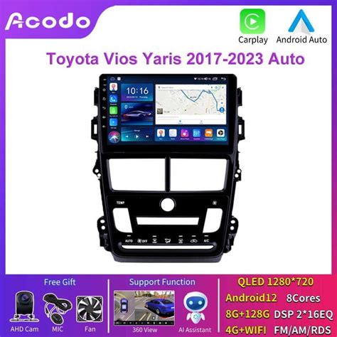 2din Acodo Android12 Dvd Autoradio Wifi 4g Car Radio Stereo Multimedia