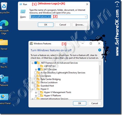 Activate Deactivate Additional Windows Features In Windows 11 12