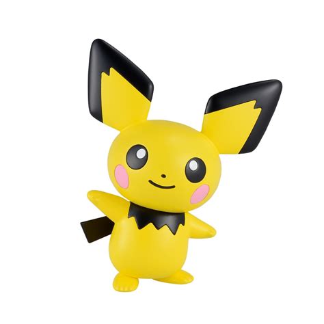 Bandai Spirits Quick 24 Pichu Pre Colored Pokemon Model Kit Plastic Co