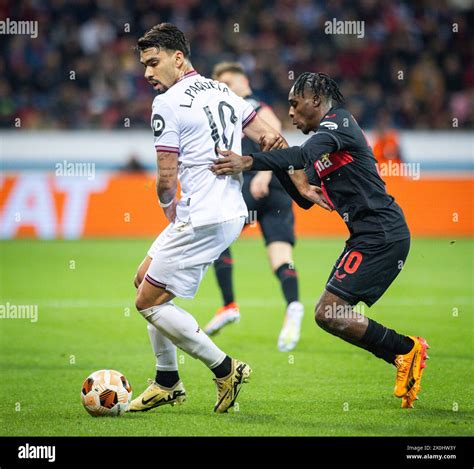 Leverkusen Germany 11th Apr 2024 Lucas Paquet West Ham Jeremie
