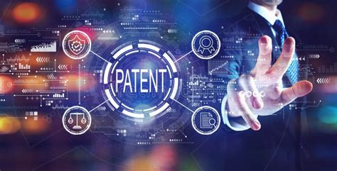 Patent Concept With Businessman Stock Photo Image Of Person Brand