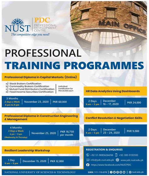 Admission In National University Of Sciences And Technology Nust 23 Nov