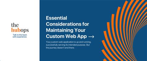 Essential Considerations For Maintaining Your Custom Web App