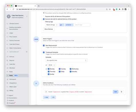 Iot Rule Engine Datacake Downlinks