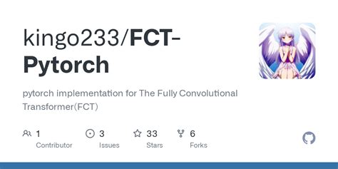 Github Kingo233fct Pytorch Pytorch Implementation For The Fully Convolutional Transformerfct