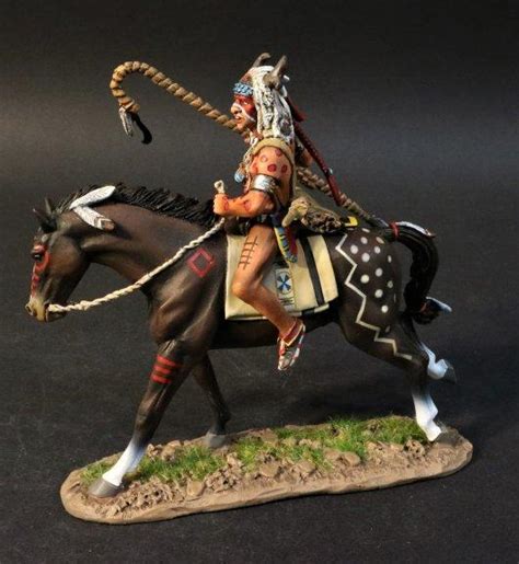 Blackfoot Warrior With Crook The Blackfoot The Fur Trade Single