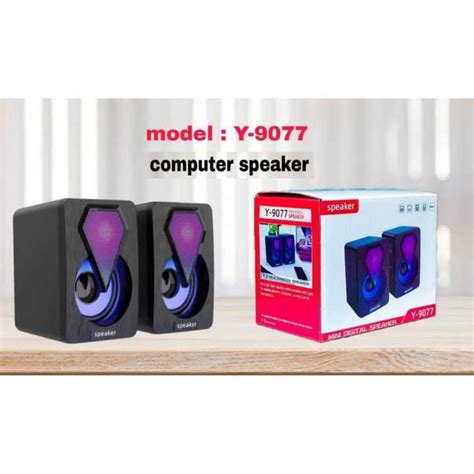 Rgb Audio Speaker Portable Gaming Pc Home Audio And Speakers For Desktop
