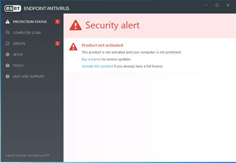 Eset Security Product Is Not Activated Eset Protect On Prem Remote Management Eset