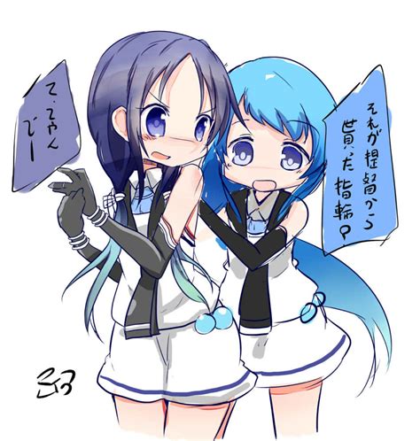 Samidare And Suzukaze Kantai Collection Drawn By Maiku Danbooru