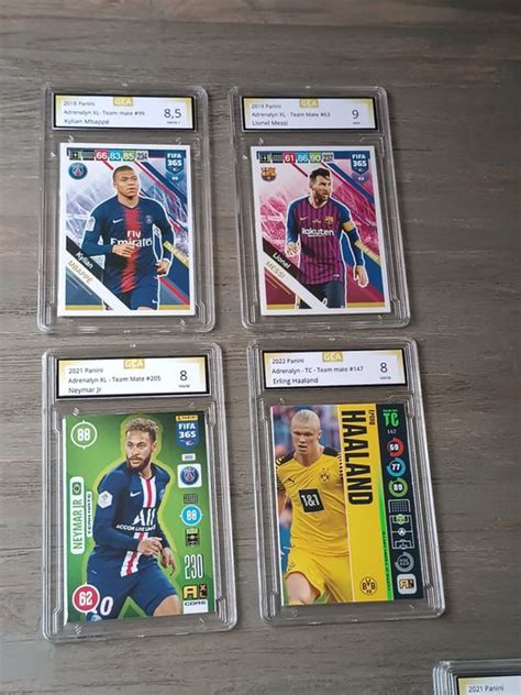 2018 2022 Panini Adrenalyn XL Titans Mbappe Haaland Messi And