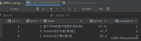 Python标准库88 数据库 Sqlite3 实践python Sqlite3 Csdn博客