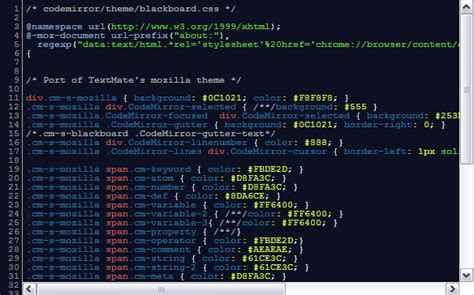 CodeMirror Blackboard Stylish Editor Userstyles Org