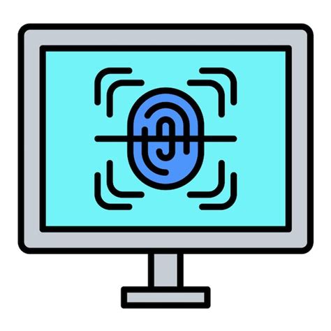 Premium Vector Biometrics Flat Illustration