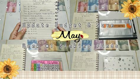 Update Budget Save Mei Minggu 1 Sinking Funds YouTube