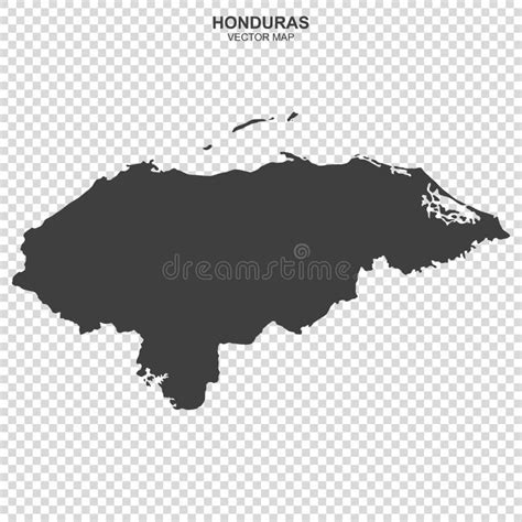 透明背景中突显的洪都拉斯政治地图 向量例证 插画 包括有 映射 绘图 查出 概念 洪都拉斯 国界的 168513725