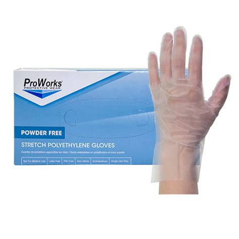 Proworks Pyramid Grip Neon Green Nitrile Gloves Powder Free 85 Mil