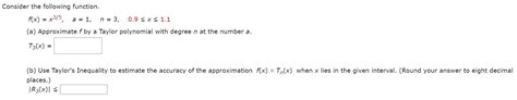 solved consider the following function f x x3 5 a 1