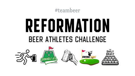 Reformation Beer Athletes Challenge Cornhole Tournament Canton