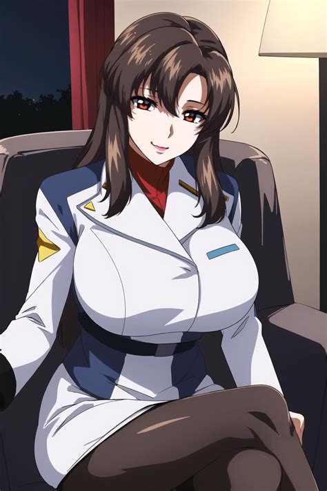 Murrue Ramius マリューラミアス Orb Uniform ガンダム Gundam Seed Destiny v1 0