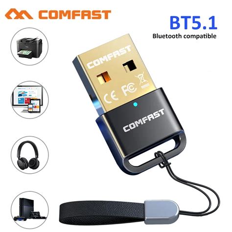 Pc 스피커용 Usb 블루투스 5 0 동글 어댑터 5 1 무선 마우스 음악 오디오 수신기 송신기 Aptx 블루투스 5 0
