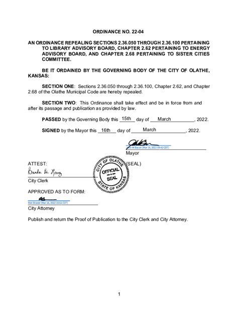 Fillable Online Whereas The City Council Of Lago Vista Texas The