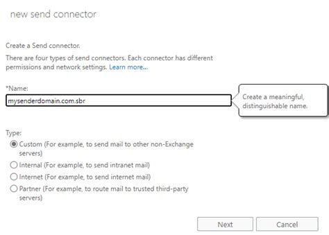 Enable Sender Based Routing In Exchange Server With Customized Send