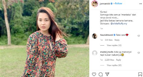 Malaysian Actress Janna Nick Not Removing ‘sexy Instagram Photo