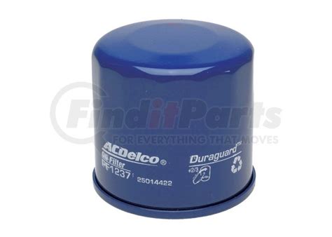Acdelco Pf1237 Engine Oil Filter Cross Reference Finditparts