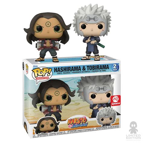 Funko Pop Pack 2 Hashirama E Tobirama Senju Primeiro E Segundo Hokage