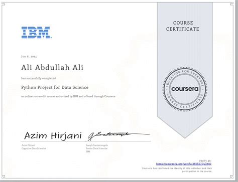 Ali Abdullah On Linkedin Data Datascience Datascientist Coursera
