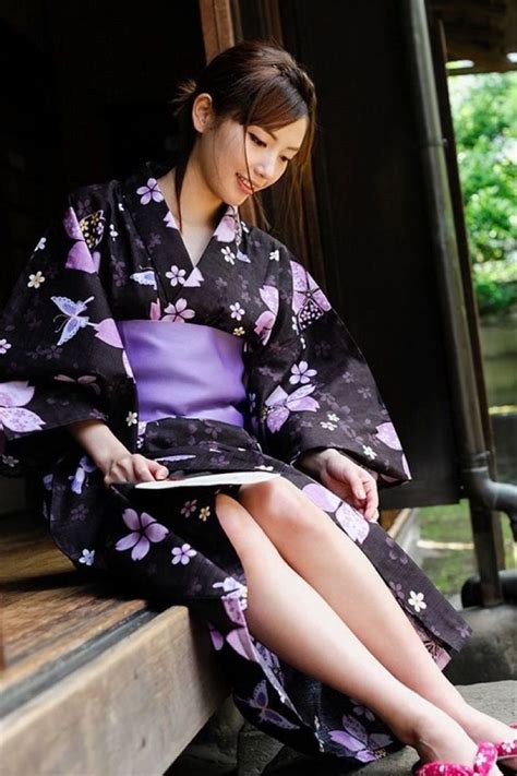 Japanese Kimono Beauty Figür çizimleri