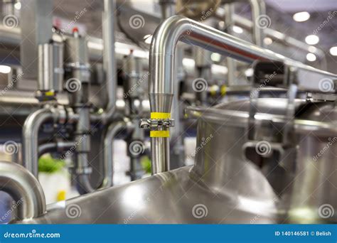 Milk Pasteurization System Editorial Photo Image Of Metal 140146581