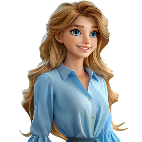 Girl Cartoon Characters With Blonde Hair