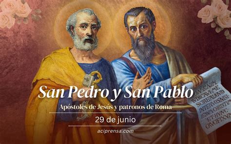 Santo del día 29 de junio San Pedro y San Pablo Santoral católico